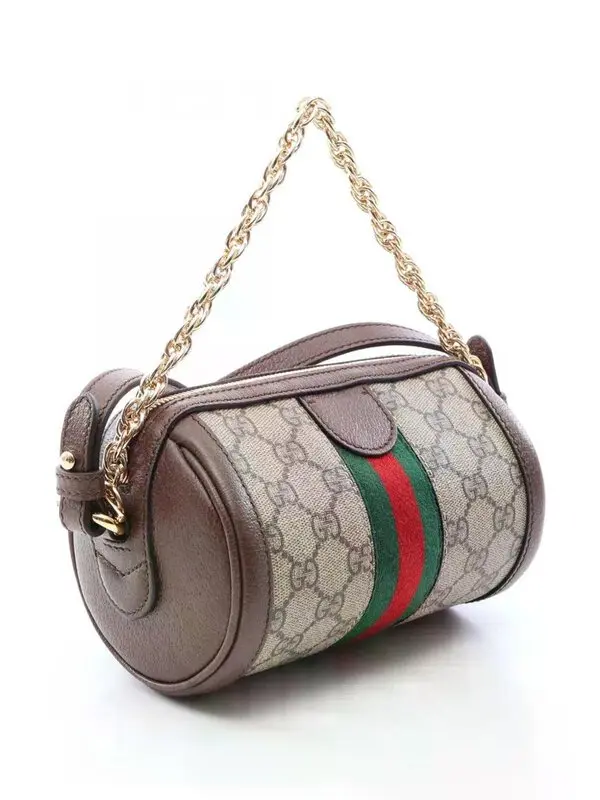 Gucci Ophidia Gg Supreme Web Mini Satchel