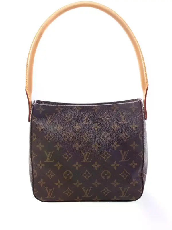 LOUIS VUITTON Monogram Looping Mm Shoulder Bag - Brown