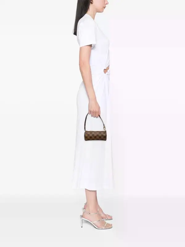LOUIS VUITTON Damier Ebene Papillon Pochette Handbag