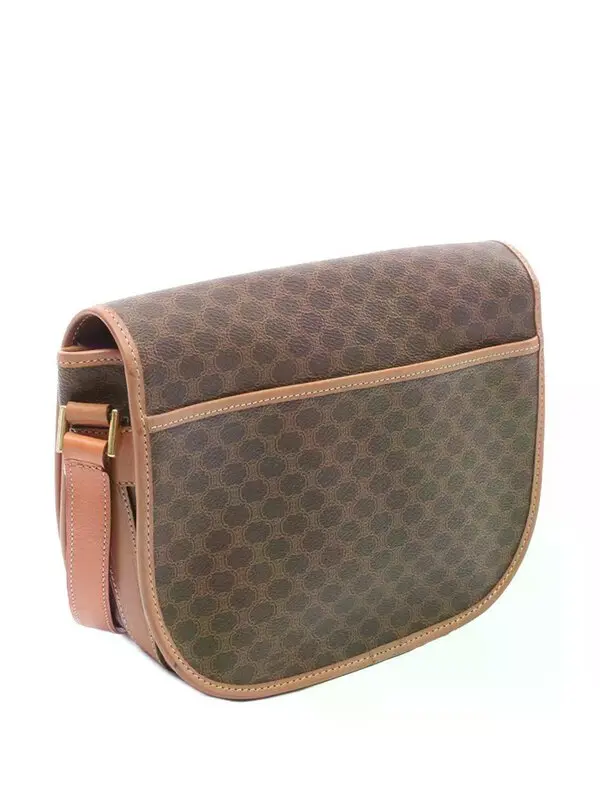 Celine Macadam Coated Canvas Crossbody Bag