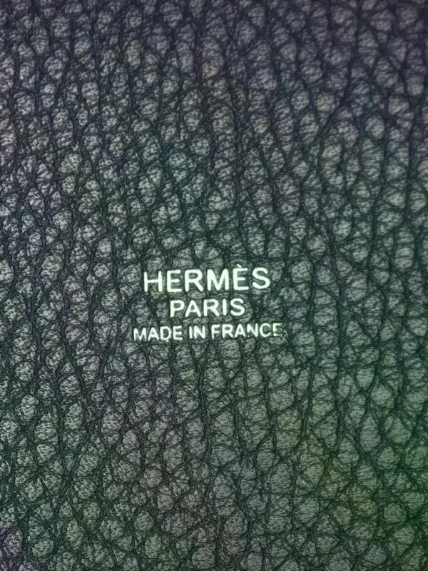 Hermès Clemence Picotin Lock 22 Handbag - Blue
