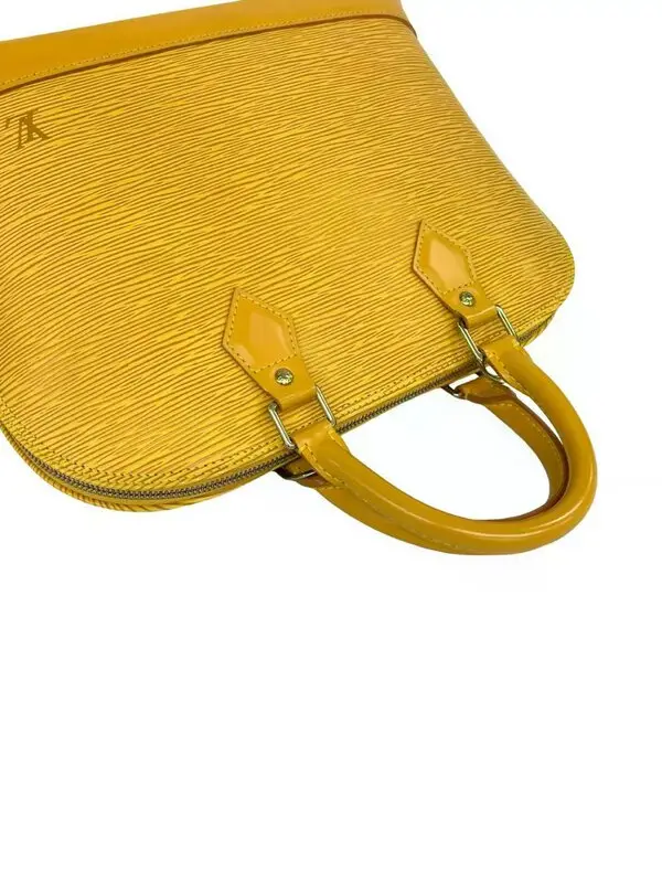 LOUIS VUITTON 2002 Epi Alma Pm Handheld Bag - Yellow