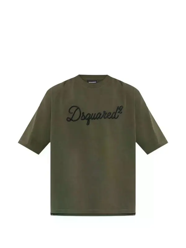 Dsquared2 Logo-embroidered Loose-fit T-shirt