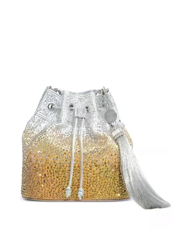Judith Leiber Crystal-embellished Ombré Bucket Bag