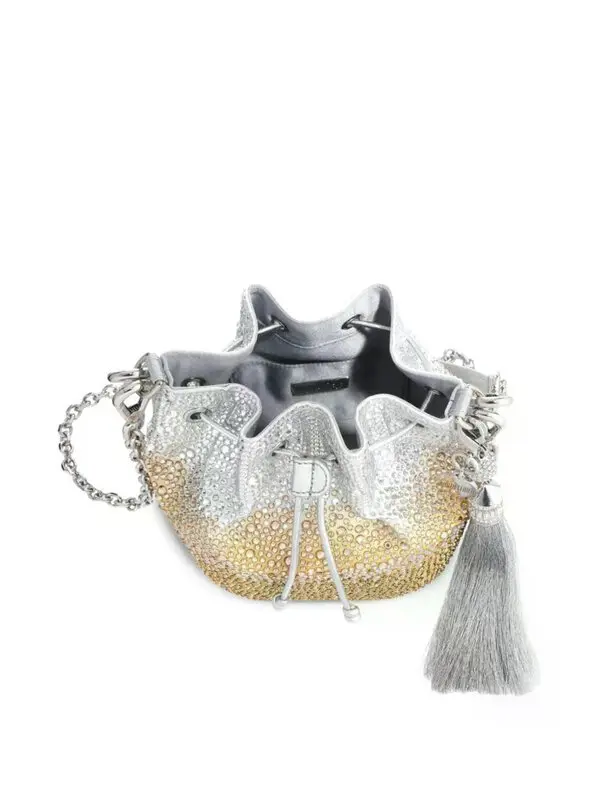 Judith Leiber Crystal-embellished Ombré Bucket Bag