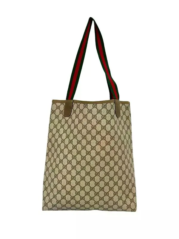 Gucci Gg Supreme Web Tote Bag