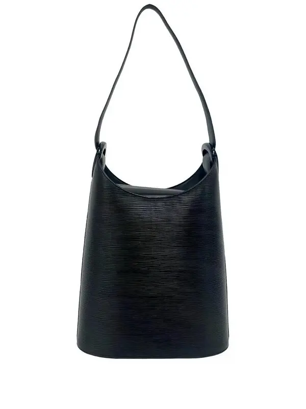 LOUIS VUITTON Epi Sac Verseau Shoulder Bag - Black