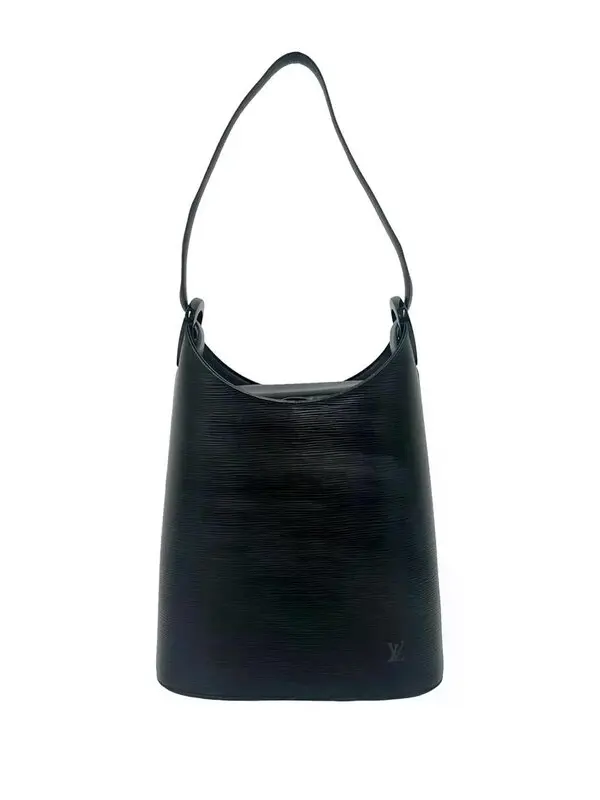 LOUIS VUITTON Epi Sac Verseau Shoulder Bag - Black