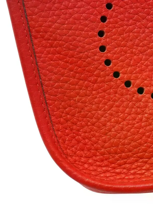 Hermès Clemence Evelyne I Tpm Crossbody Bag - Red