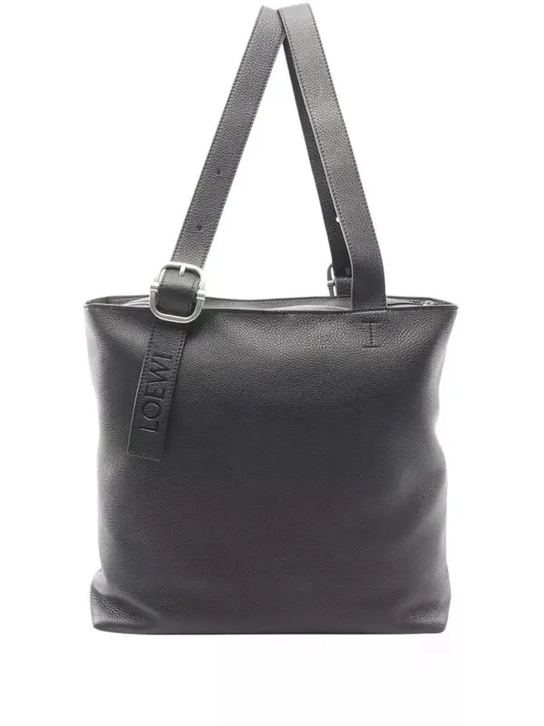 Loewe Leather Loop Zip Tote Bag