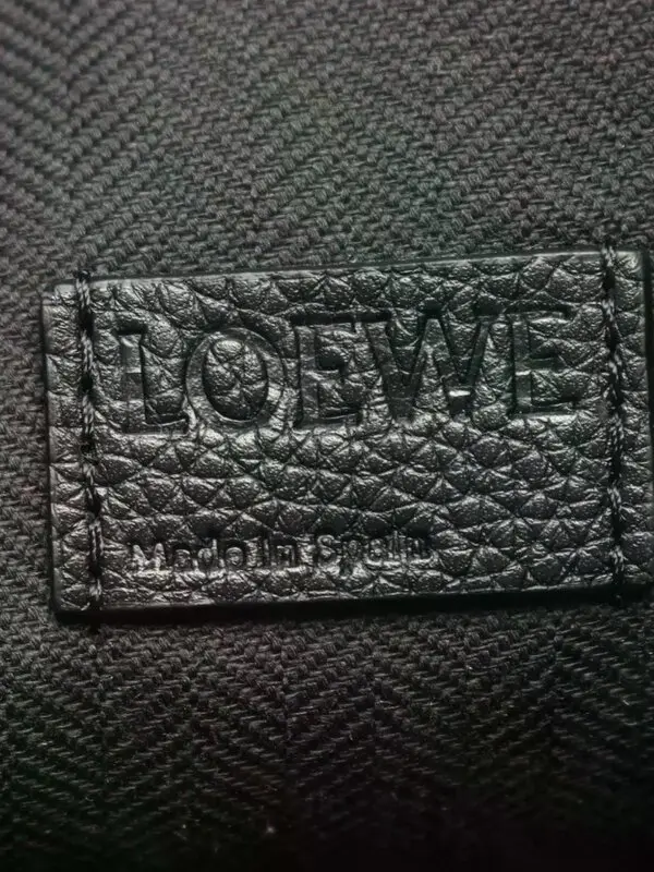 Loewe Leather Loop Zip Tote Bag