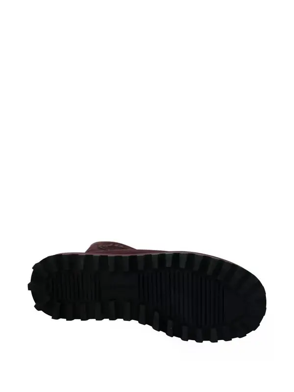 Dolce & Gabbana Padded Logo Patch Boots