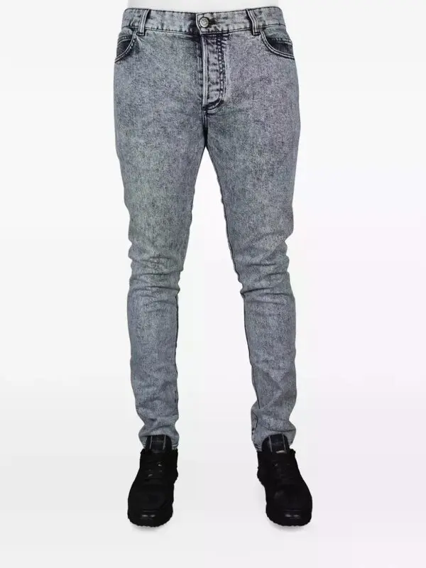Balmain Faded Effect Jeans