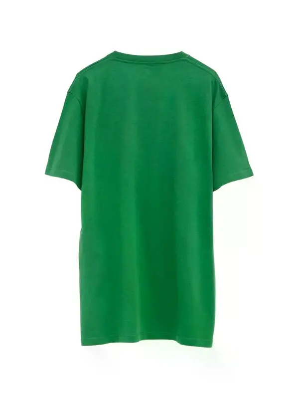 Loewe Anagram-embroidered T-shirt - Green