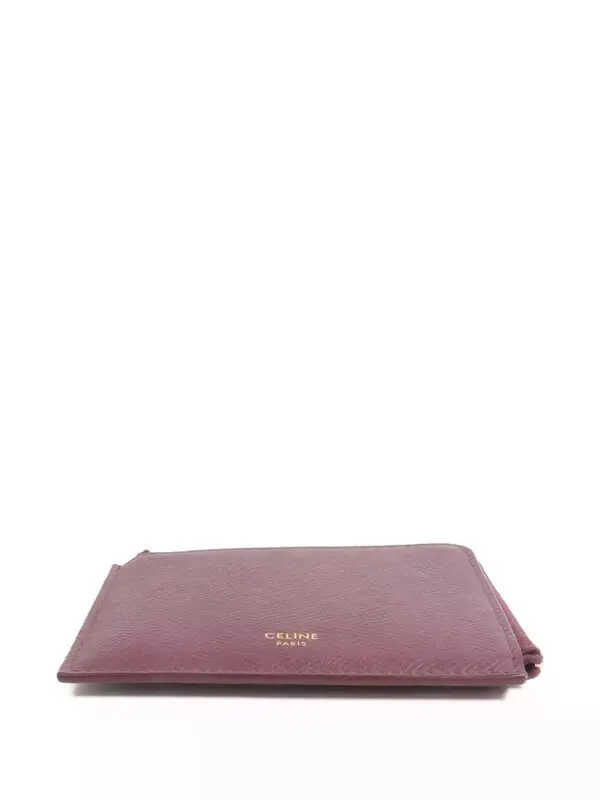 Celine Logo-print Zipped Wallet