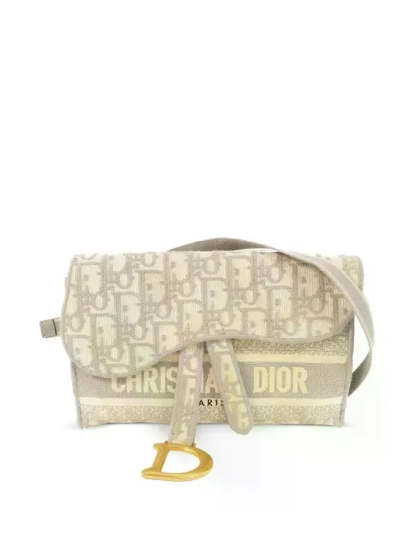 Dior Saddle Oblique Cross Body Bag