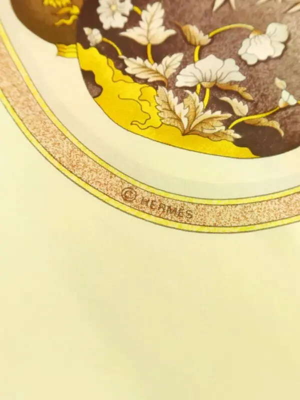 Hermès Perfume-bottle Print Scarf