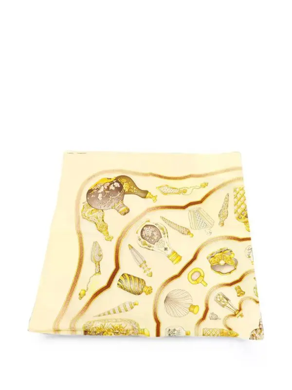 Hermès Perfume-bottle Print Scarf
