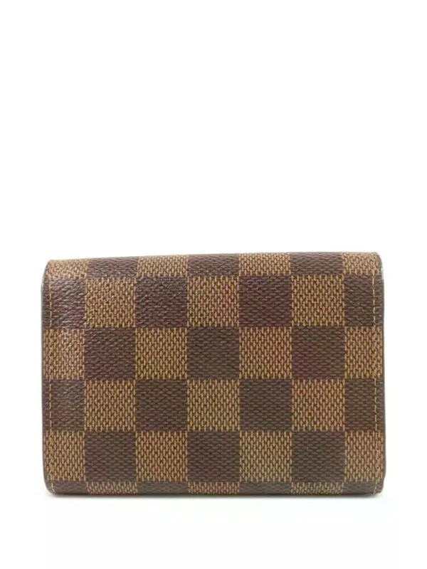 LOUIS VUITTON Damier Rosalie Wallet - Brown