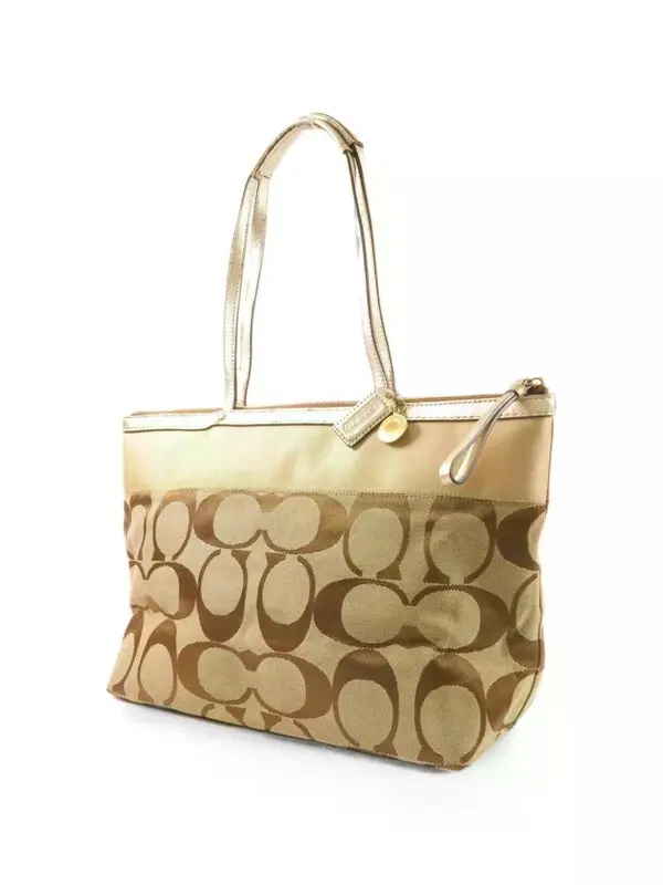 COACH VINTAGE Logo-detail Tote Bag