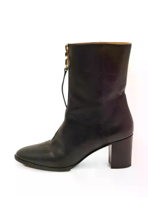 Dior Effrontee Leather Ankle Boots