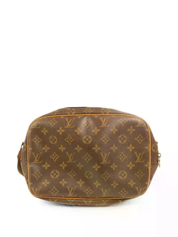 LOUIS VUITTON Monogram Reporter Pm Shoulder Bag - Brown