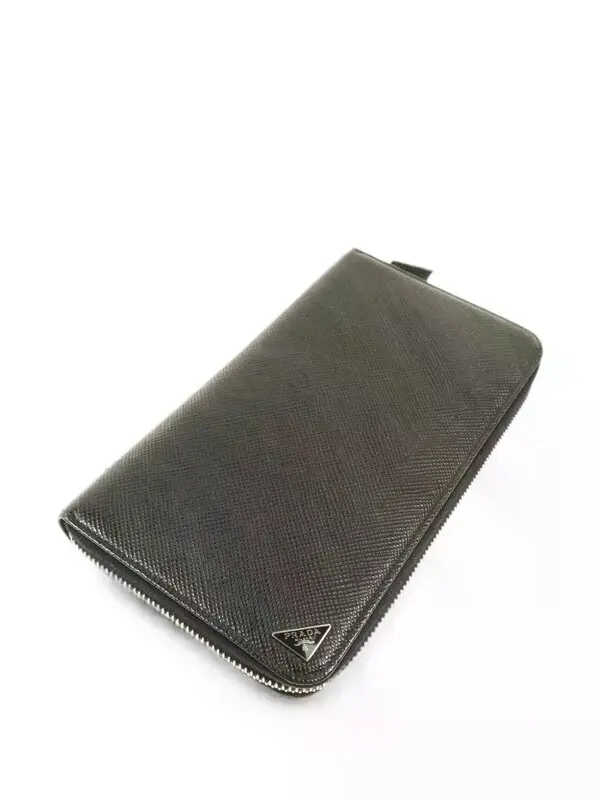Prada Saffiano Leather Long Wallet