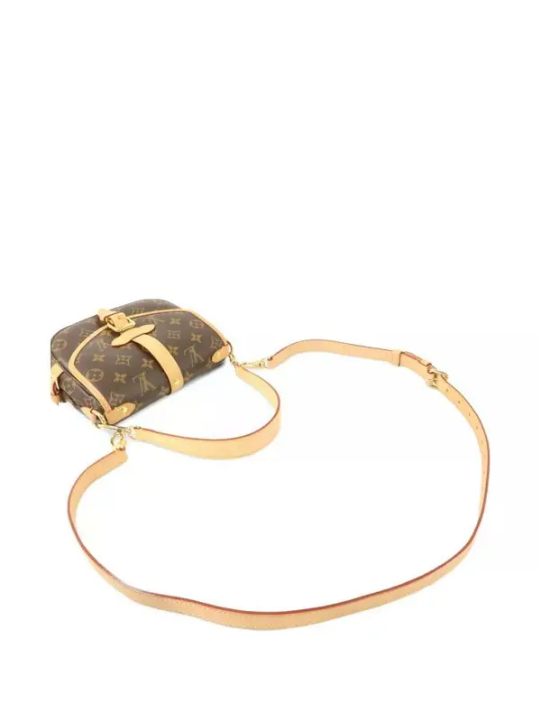 LOUIS VUITTON Monogram Saumur Bb Shoulder Bag - Brown