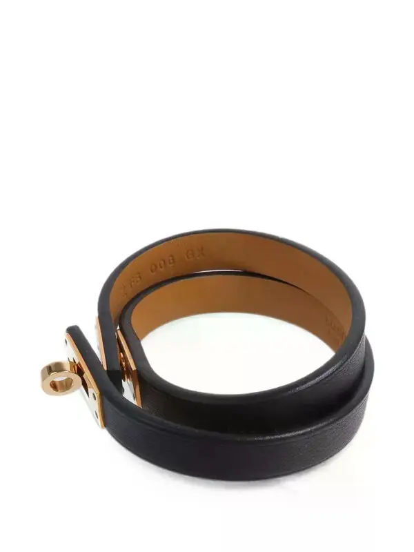 Hermès Mini Kelly Double Tour Bracelet - Black