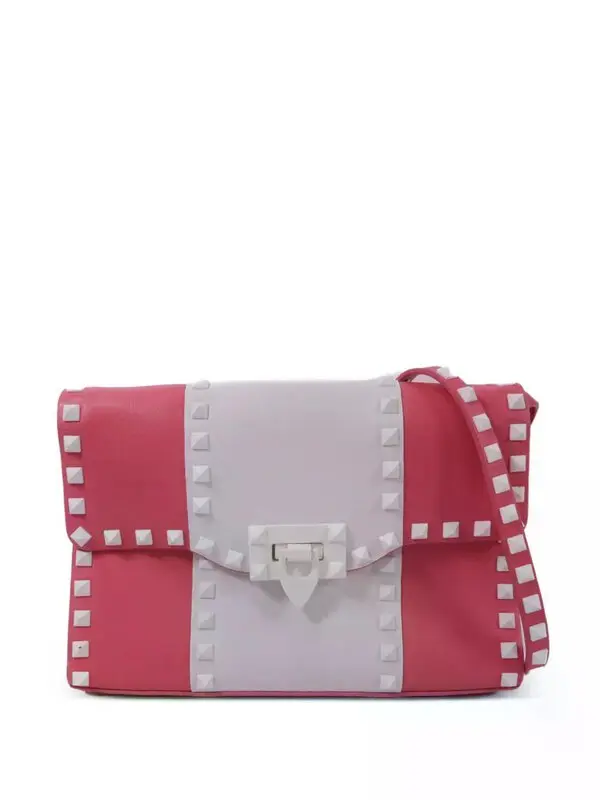 Valentino Garavani Rockstud Shoulder Bag - Pink