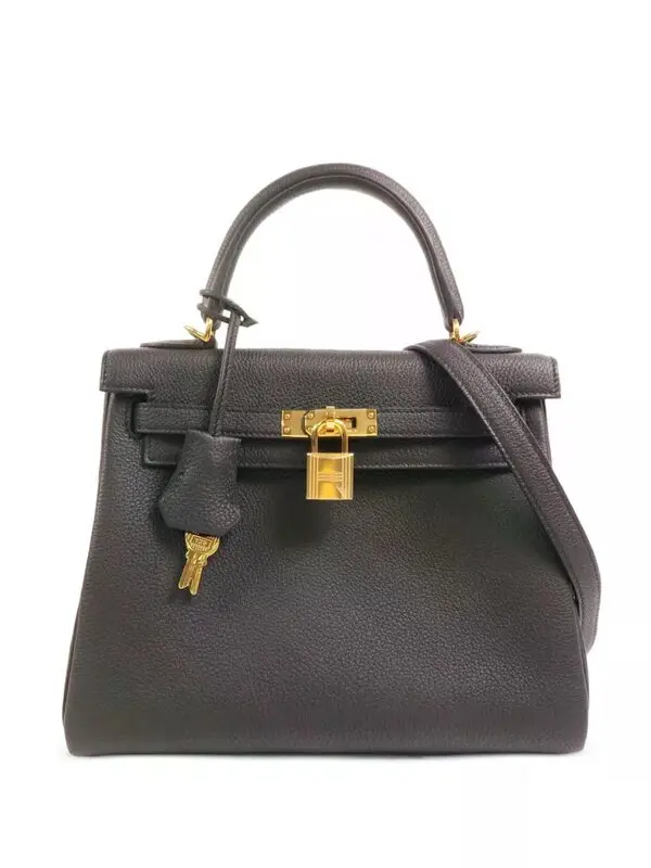 Hermès 2026 25 Kelly Tote Bag - Black