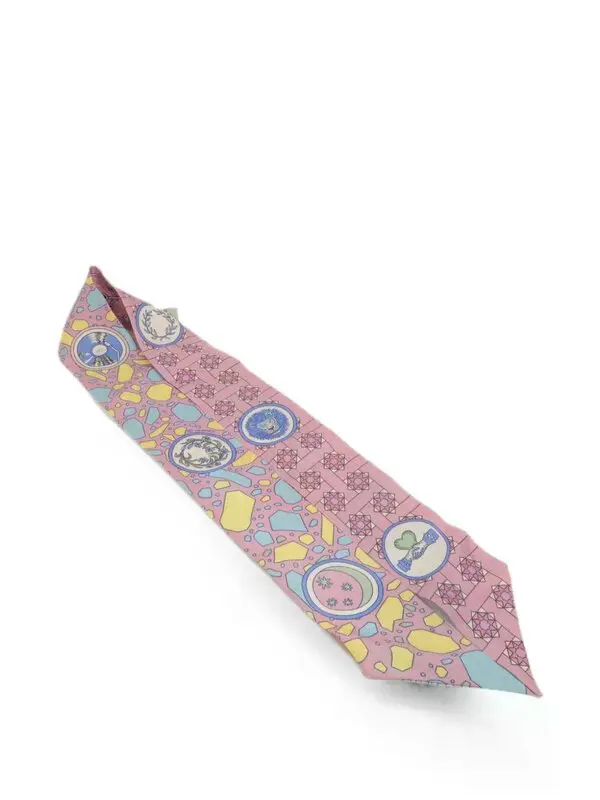Hermès Twilly Silk Scarf - Pink