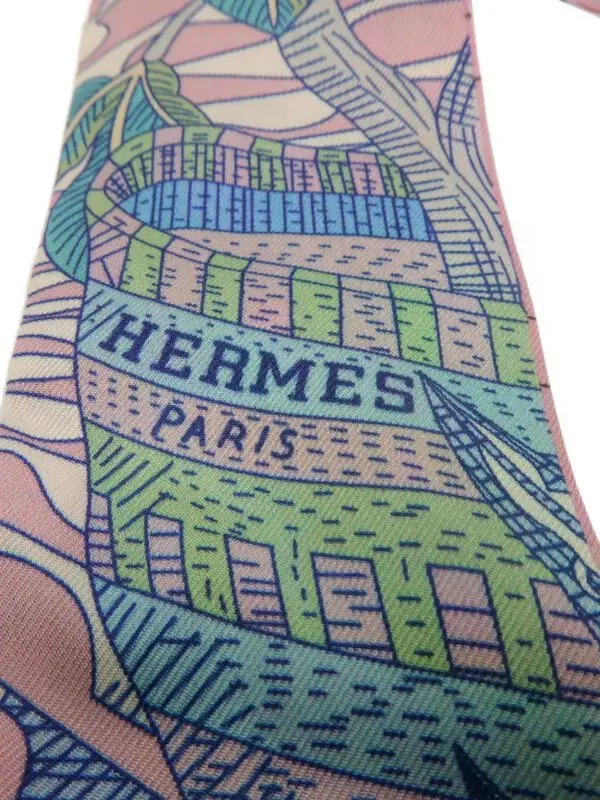 Hermès Twilly Silk Scarf