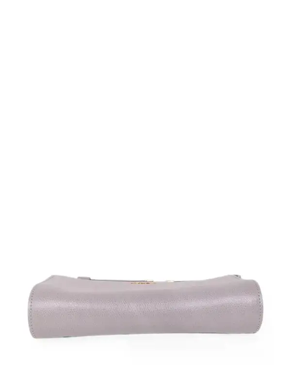 Furla Grained-leather Clutch Bag