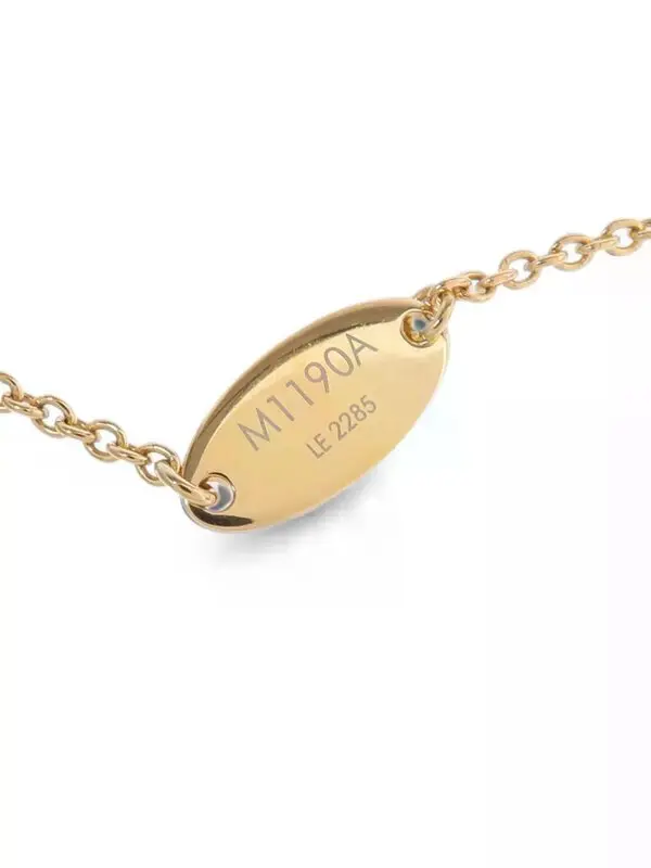LOUIS VUITTON Logo Charm Bracelet