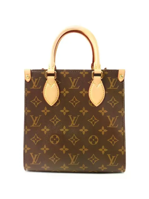LOUIS VUITTON Bb Sac Plat Monogram Tote Bag
