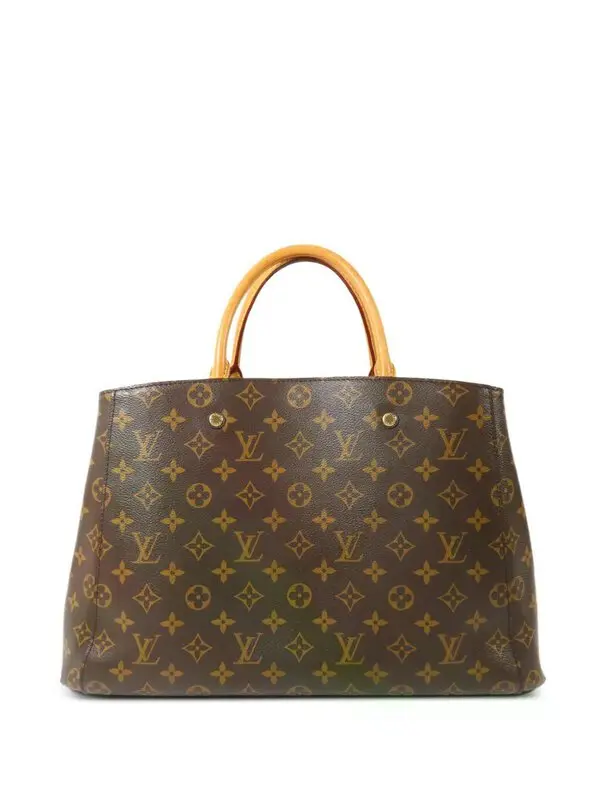 LOUIS VUITTON Montaigne Mm Monogram Tote Bag