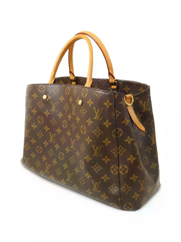 LOUIS VUITTON Montaigne Mm Monogram Tote Bag