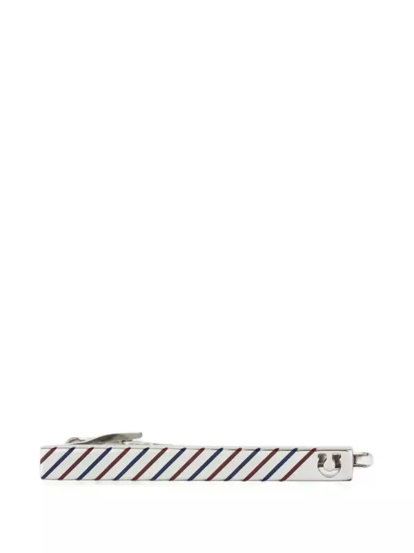 FERRAGAMO Gancini Tie Pin - Silver