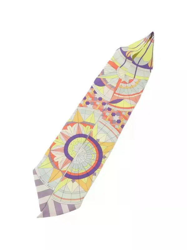 Hermès Twilly Scarf - Yellow