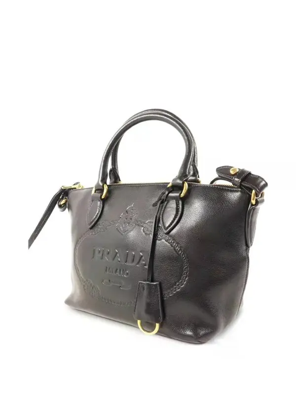 Prada Glace Calf Tote Bag
