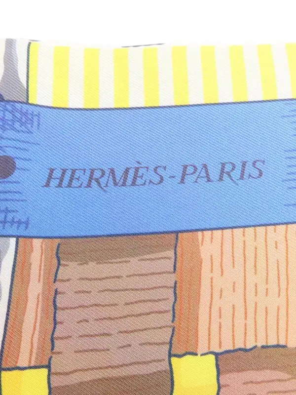 Hermès Maxi Twilly Scarf - Yellow