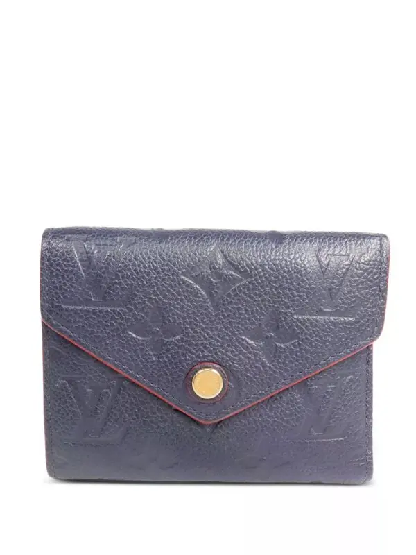 LOUIS VUITTON Victorine Wallet - Blue