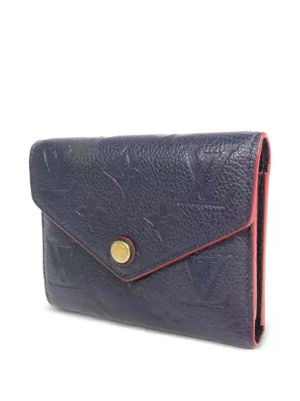 LOUIS VUITTON Victorine Wallet - Blue
