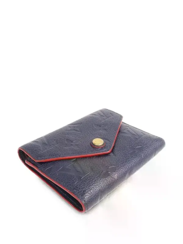 LOUIS VUITTON Victorine Wallet - Blue