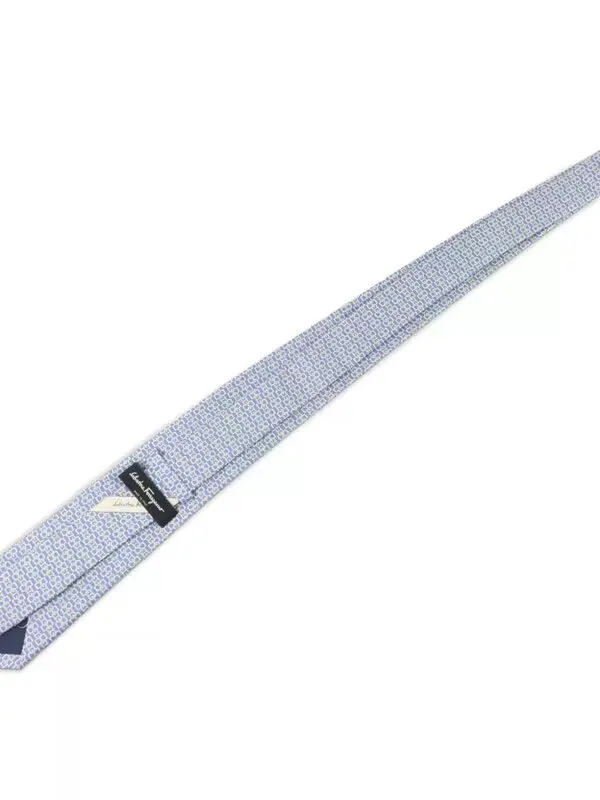 FERRAGAMO Gancini Pattern Tie