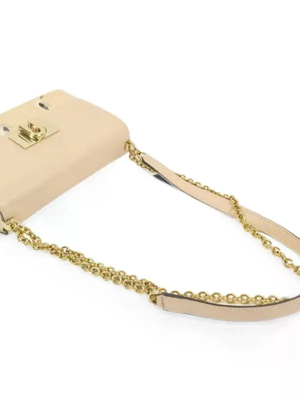 Furla 1927 Chain-strap Calfskin Crossbody Bag - Pink