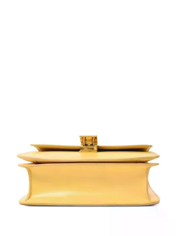 Celine Teen Classic Box Shoulder Bag - Yellow