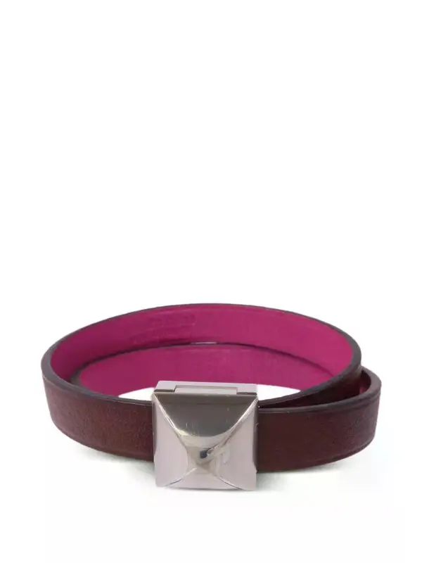 Hermès Medor Infini Double Tour Bracelet - Brown