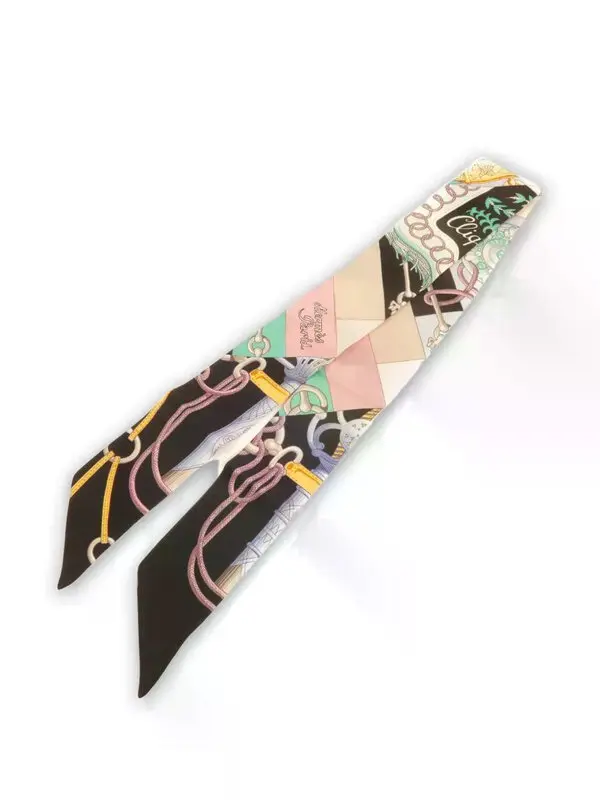 Hermès Silk Printed Scarf